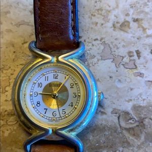 Gitano Accessories | 2 Toned Gold And Silver Watch | Poshmark